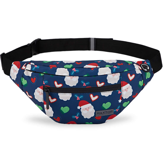 MAXTOP Large Crossbody Fanny Pack with 4-Zipper Pockets£¬Gifts for Enj